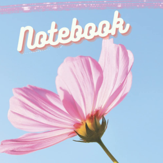 6×9 Pink Flower Notebook /120 lined pages - Positively Passionate About ...